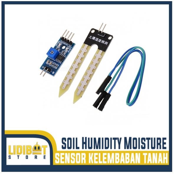 Jual Soil Tanah Hygrometer Humidity Moisture Sensor Module | Shopee ...