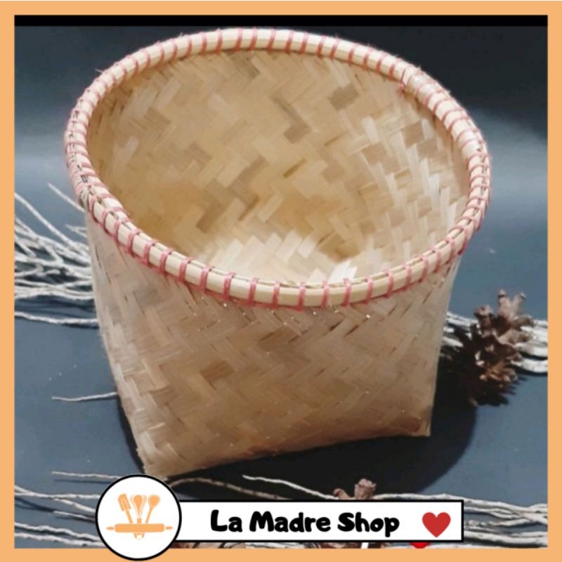 Jual TOMPO TOLOK KECIL Bakul Besek Keranjang Bambu Segi Empat | Shopee ...