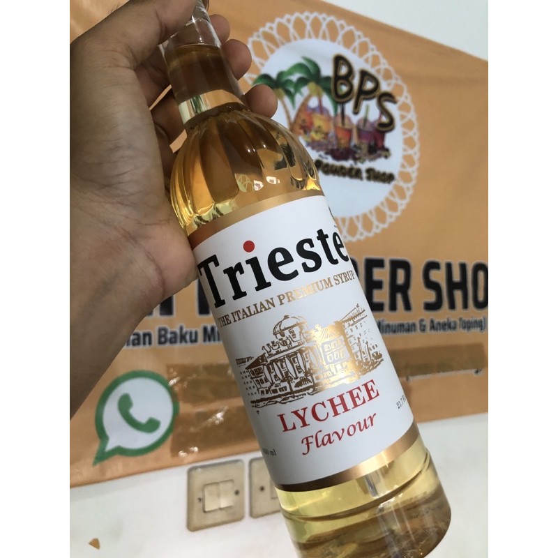 Jual Sirup Trieste Lychee (leci) di Denpasar Bali | Shopee Indonesia