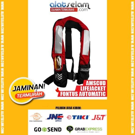 Jual Pelampung Life Jacket Pelampung Amscud Fontus Auto 150N Dengan ...