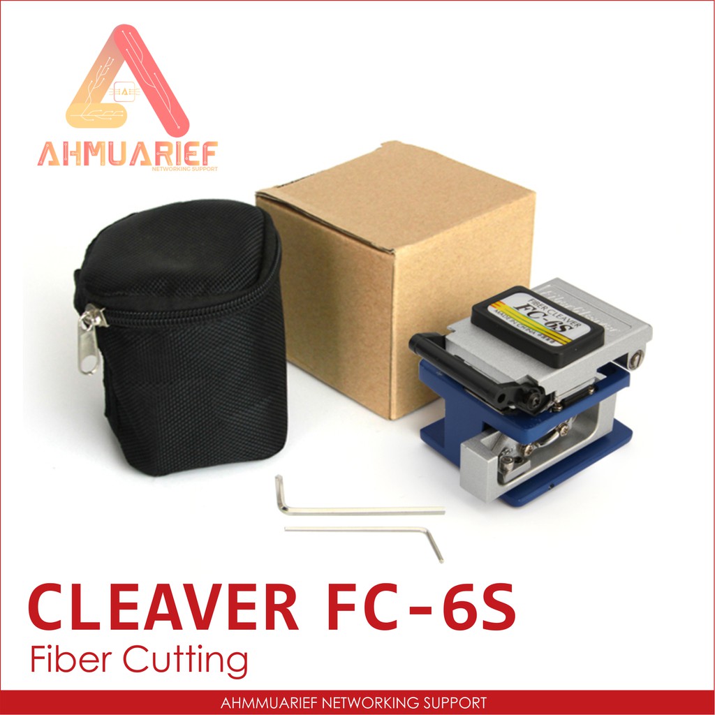 Jual Cleaver FC 6S Fiber Optic FTTH Toolkit Pemotong Kabel Core FO High ...