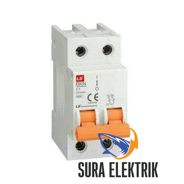 Jual MCB LS BKN-2P (1A 2A 3A 4A 6A 10A 16A 20A 25A 32A 40A 50A 63A) | Shopee Indonesia