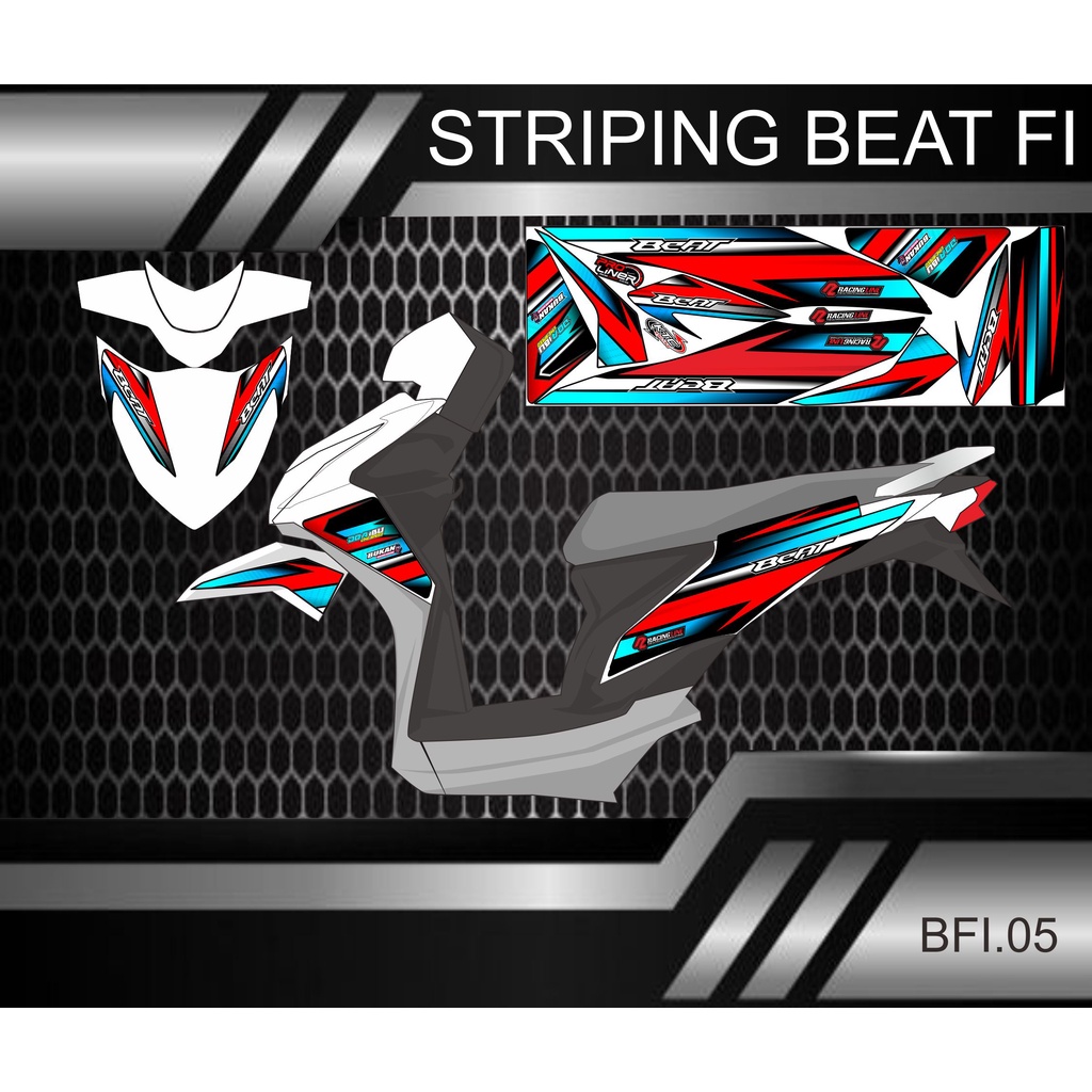 Jual STRIPING CUSTOM BEAT F1 SANGAT COCOK UNTUK MENAMBAH STYLE ANDA ...