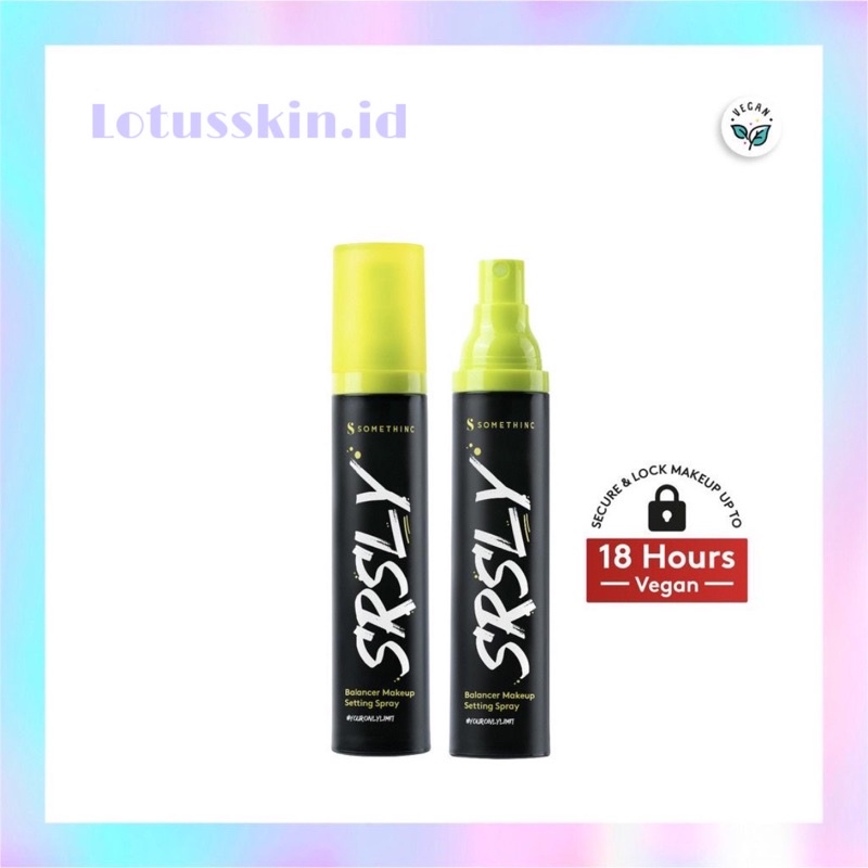 Jual Somethinc SRSLY Balancer Make Up Setting Spray Make Up Tahan Lama ...