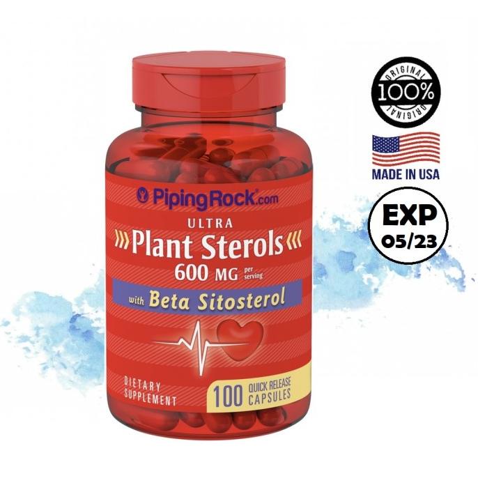 Jual Ultra Plant Sterols 600 Mg Beta Sitosterol 100 Caps Menjaga ...