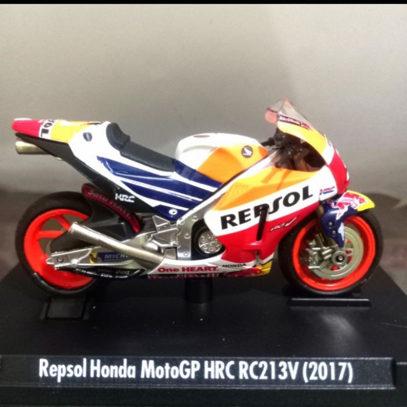 Jual diecast Miniatur MotoGP Honda Repsol miniatur motor GP | Shopee ...