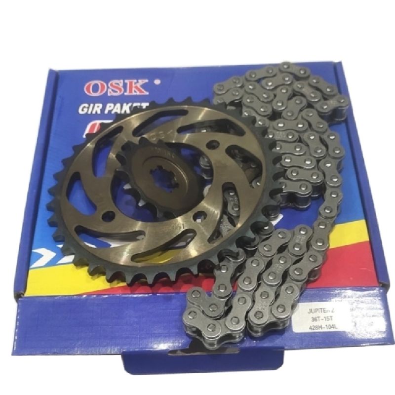 Jual Gear Paket Depan Belakang Set Rantai Jupiter Z Vega R Ukuran ...