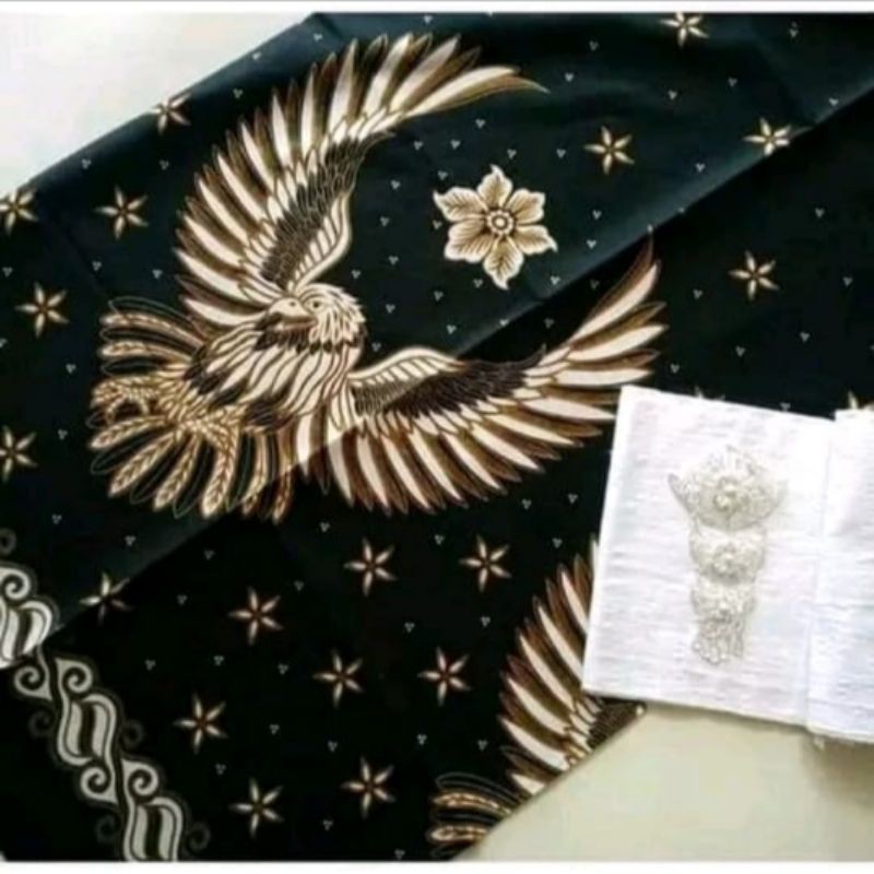 Jual Kain katun Batik Printing Solo motif garuda daplang | Shopee Indonesia