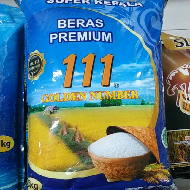 Jual Beras golden number 5kg | Shopee Indonesia