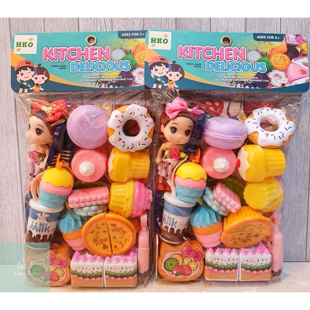 Jual MAINAN KUE CAKE POTONG BIRTHDAY CAKE CUTTING | Shopee Indonesia