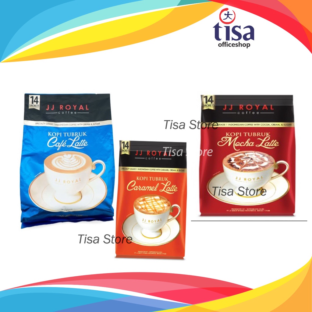 Jual JJ Royal Kopi Tubruk (30 gr x 14 sachet) | Shopee Indonesia