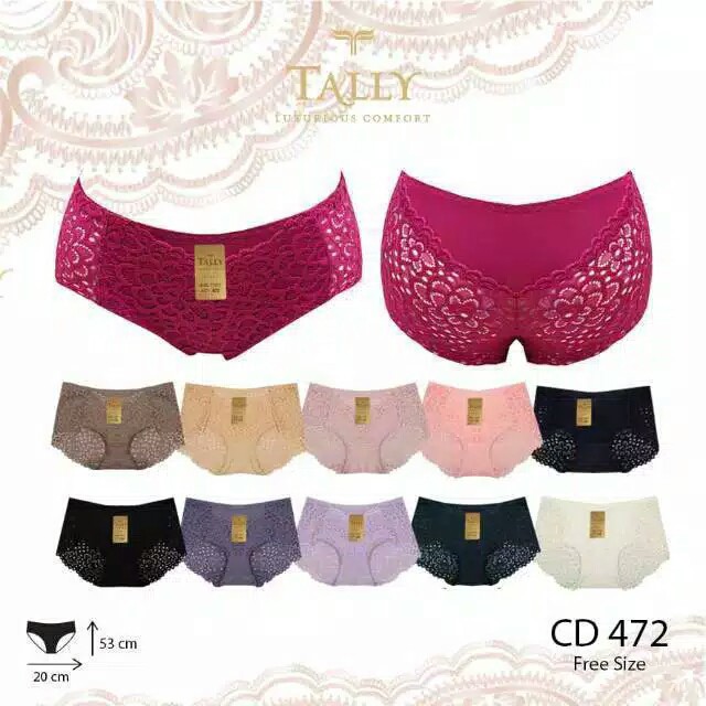 Jual CD Wanita Tally 472 Renda Brukat Transparan | Cd Cewek Sexy ...