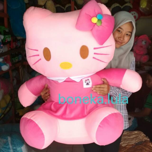 Jual HOT SALE ! Boneka Hello Kitty Super Jumbo / Besar / Giant / Gede ...