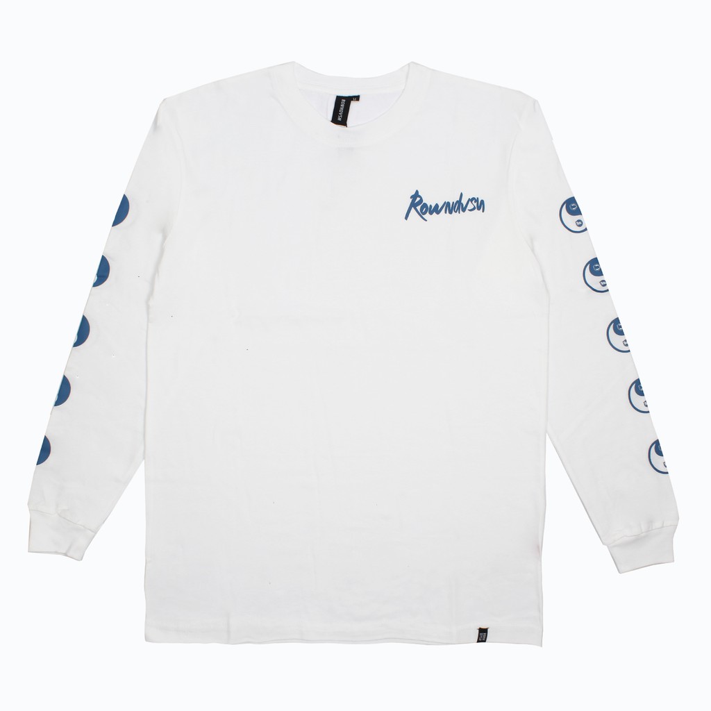 Jual Rowndivision Longsleeve Kaos Lengan Panjang Putih - ROWNDVSN ...