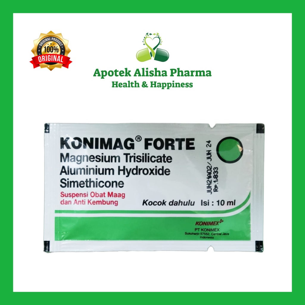 Jual Konimag Forte Sirup Sachet (Box 26sachet) - Konimah Forte Syrup ...