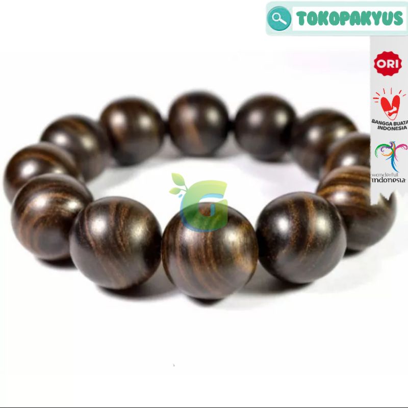 Jual Gelang Tasbih Kayu Kalimosodo / Kalimasada Asli Original Butiran ...