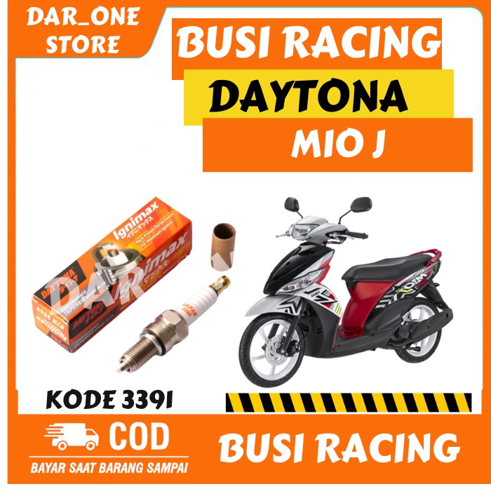 Jual Busi Daytona Racing Yamaha Mio J Original Iridium 3391 | Shopee ...