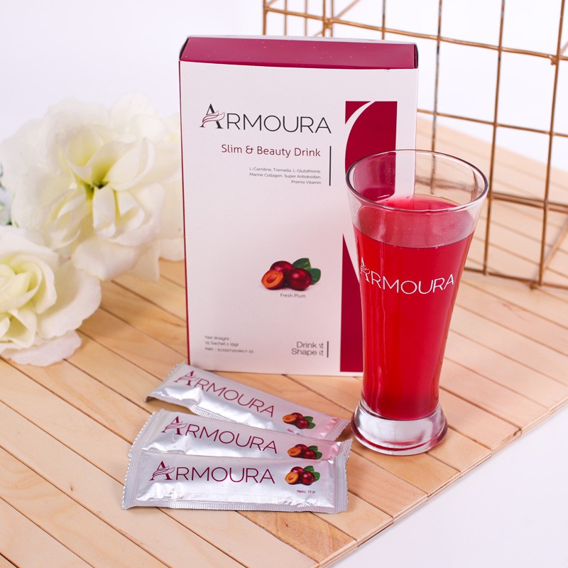 Jual Armoura Slim and Beauty Drink Minuman Pelangsing dan Pencerah ...