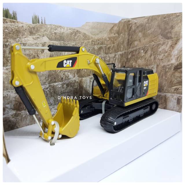 Jual DIECAST MASTERS CAT 320F L HYDRAULIC EXCAVATOR DIECAST ALAT BERAT ...
