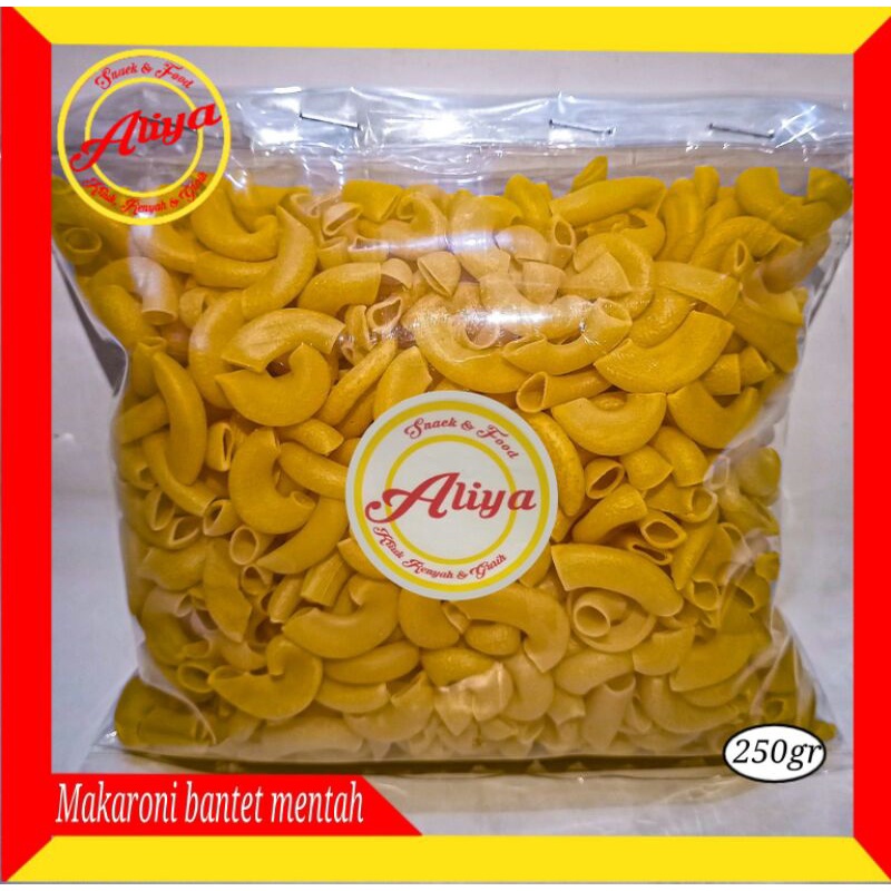 Jual Makaroni SPIRAL / Makaroni PIPA BANTET MENTAH (250gr). Camilan ...