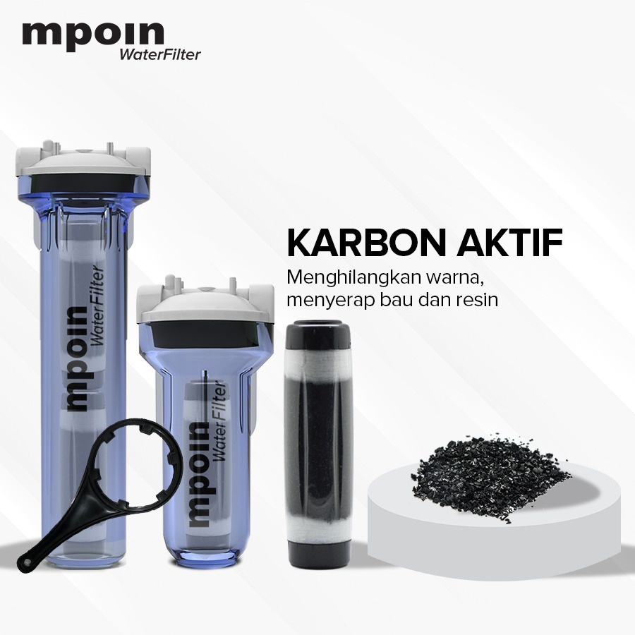 Jual Filter Air Water Filter Tandon Toren Air Sumur Minum MPOIN ...