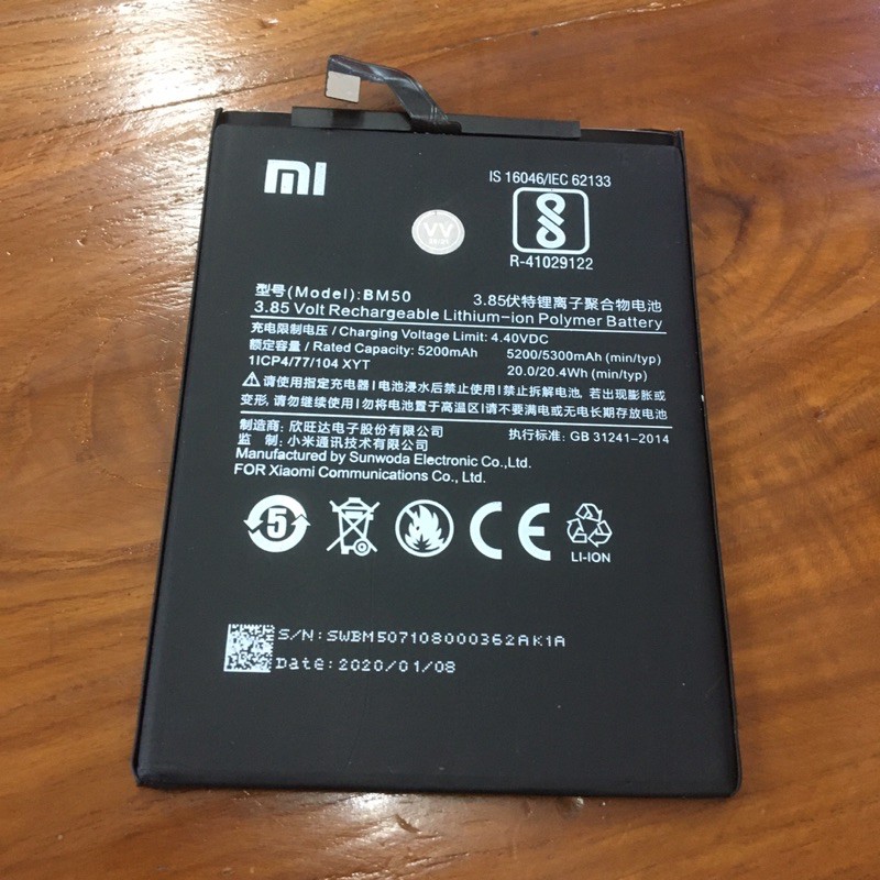 Jual BATTERY , BATERAI , BATRE BM50 / XIAOMI MI MAX 2. ORI BV | Shopee Indonesia