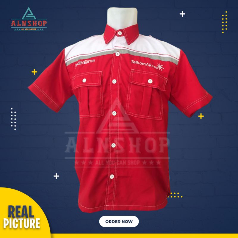 Jual Seragam Indihome Model Baru/Baju Indihome+K3 | Shopee Indonesia