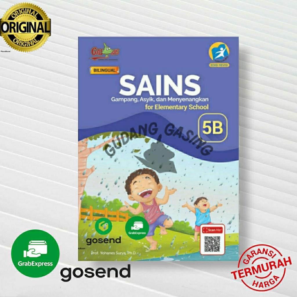 Jual Buku SAINS GASING Kelas 5B BILINGUAL SD Kurikulum 2013 K13 ...