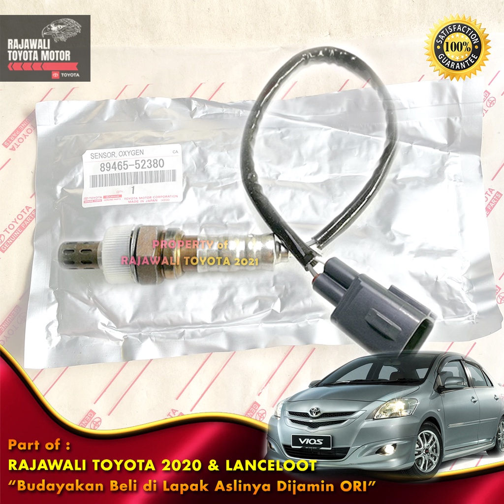 Jual Sensor Oksigen O2 Vios & New Yaris Gen2 2007-2014 Selang Katalis ...