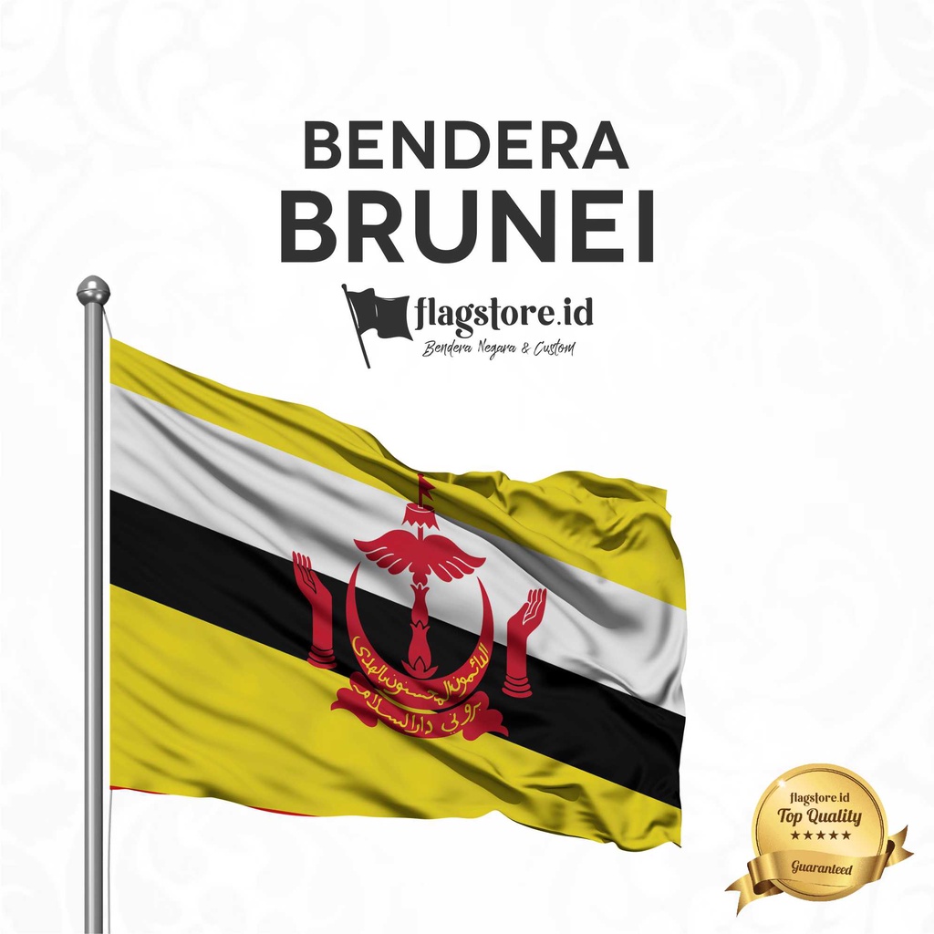 Jual Flagstore.id - BENDERA NEGARA BRUNEI DARUSSALAM | Shopee Indonesia