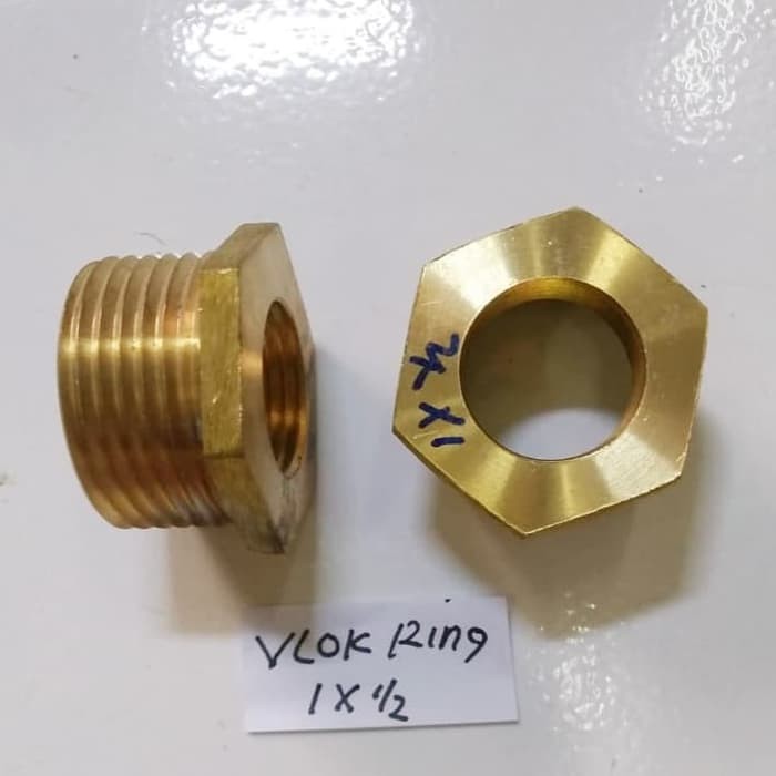 Jual Vlok Ring 1x1/2 Kuningan / Flok Plok | Shopee Indonesia