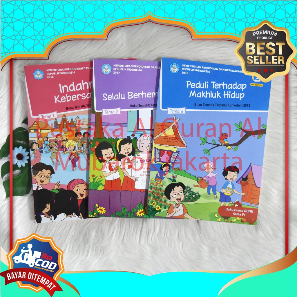 Jual [Bisa COD] Buku Tematik Terpadu Kurikulum 2013 Untuk Siswa Kelas 4 ...
