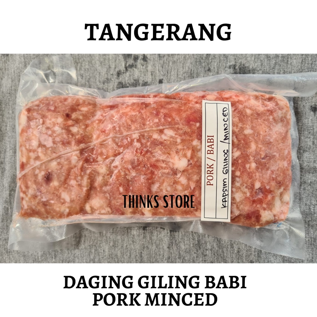 Jual Daging Giling Babi - Pork Minced Meat - Babi Bali - DAGING BABI ...
