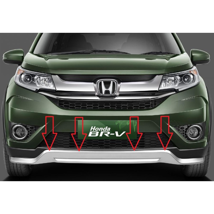 Jual Spoiler Garnish Bumper Depan SILVER BRV PRESTIGE 2016-2020 ...