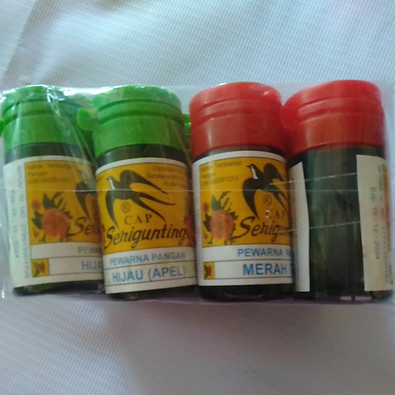 Jual Pewarna pangan cap serigunting isi 15 ml | Shopee Indonesia