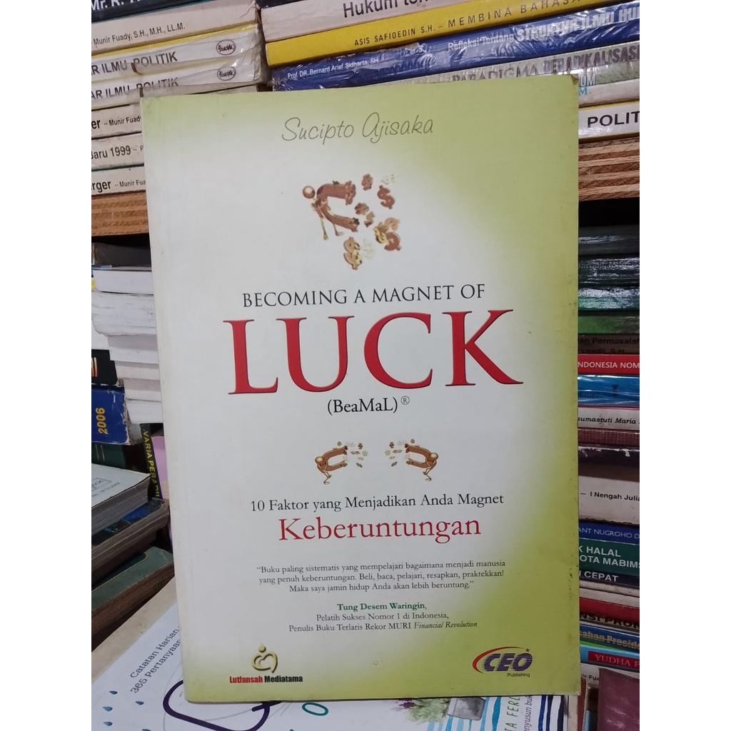 Jual BECOMING A MAGNET OF LUCK | Shopee Indonesia