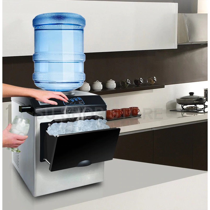 Jual Dispenser Otomatis Pembuat Es batu dengan Air Galon - Promo ...