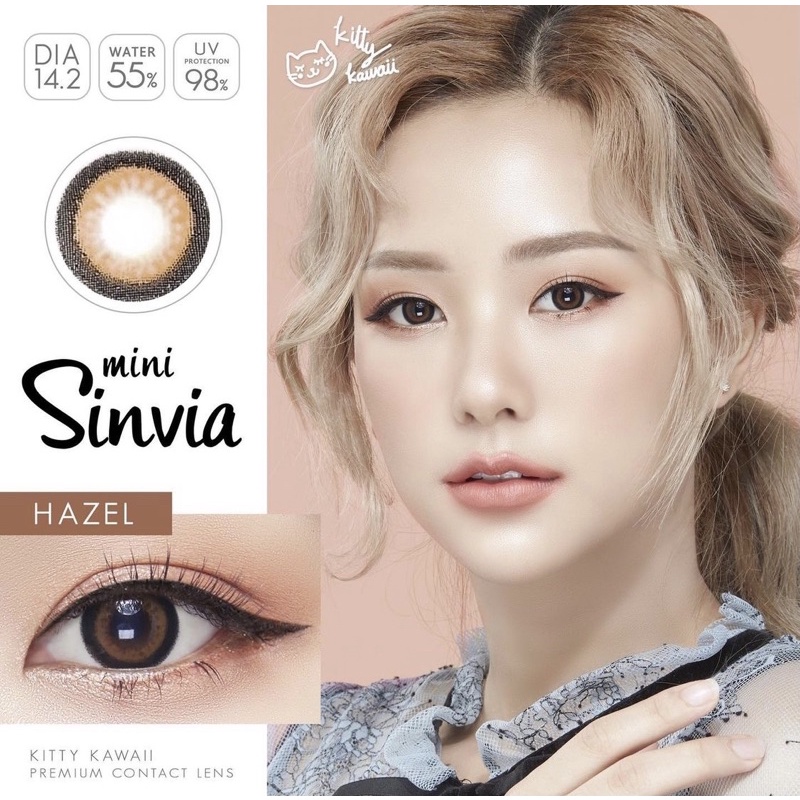 Jual MINI SINVIA KITTY KAWAII SOFTLENS | Shopee Indonesia