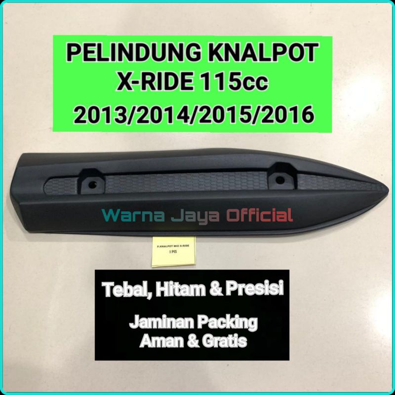 Jual Cover Tutup Tameng Pelindung Bingkai Knalpot Yamaha X-Ride 115cc ...