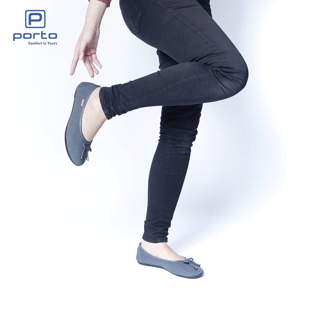 Jual sogo PORTO LADY Sepatu BA202L Flat Wanita Baru Cantik Empuk ...