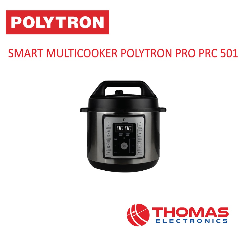 Jual Smart Multicooker Pro PRC 501 Rice Cooker Polytron Pro PRC501 ...