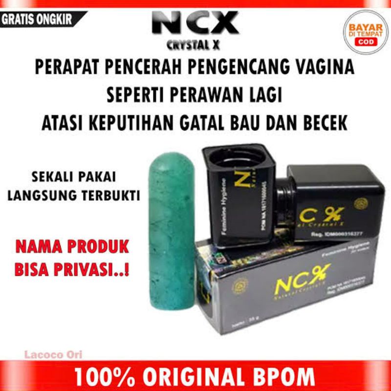 Jual Cristal X Nasa Original / NCX CRISTAL X NASA/Perawatan Miss V dan ...
