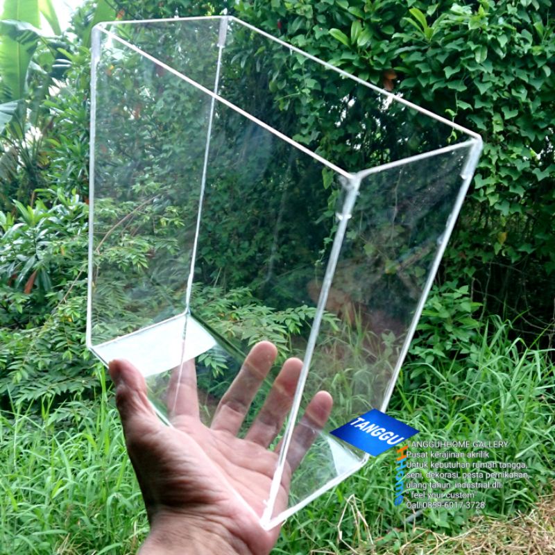 Jual Box akrilik panjang 40 cm lebar 20 cm tinggi 30 cm | Shopee Indonesia