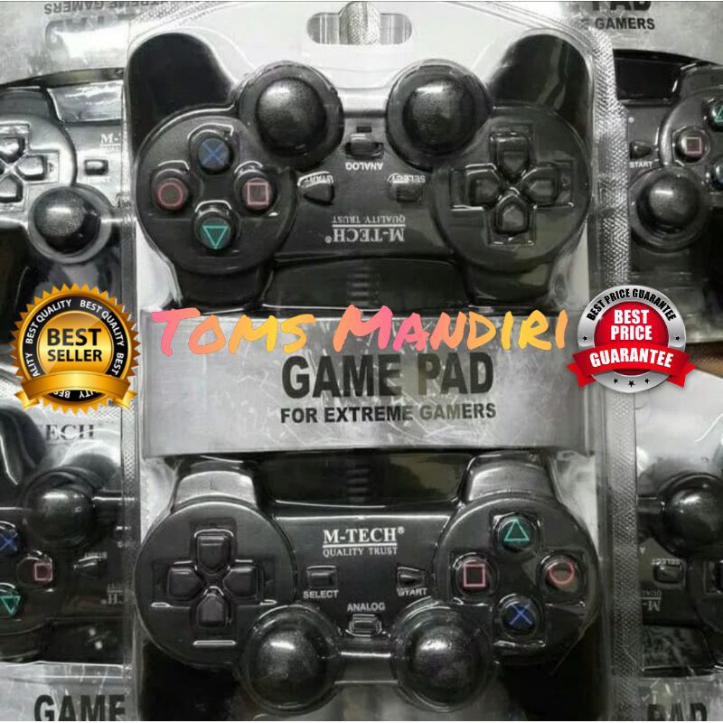 Jual Gamepad Double Usb M-tech/stick laptop/stick pc/Joystick | Shopee ...