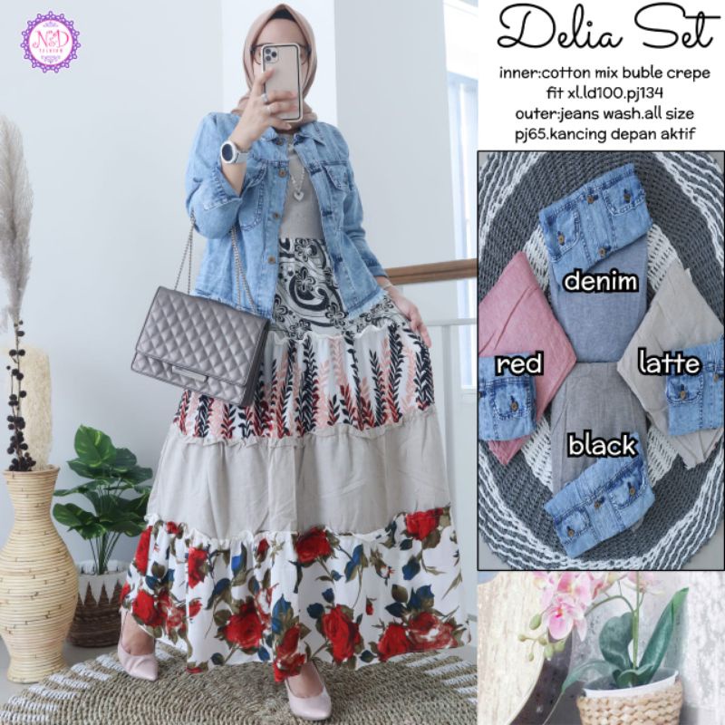 Jual delia set | Shopee Indonesia