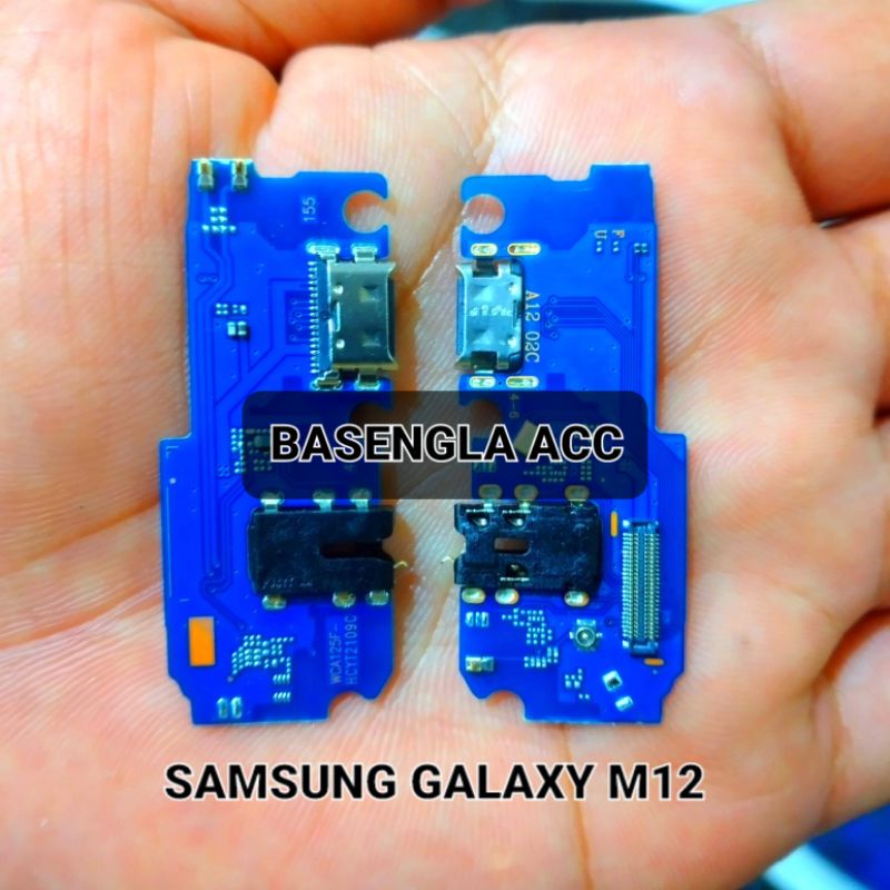 Jual pcb papan konektor cas connector charger samsung galaxy m12 ...