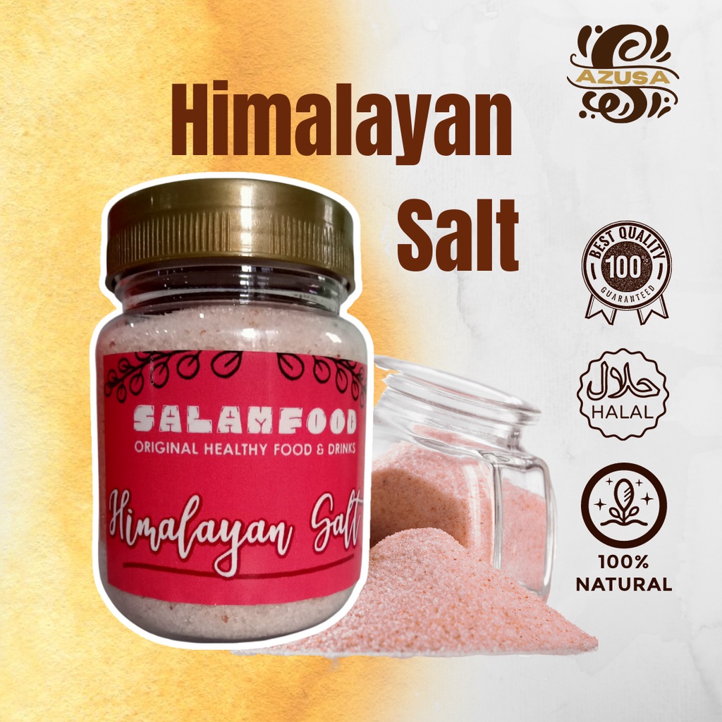 Jual Himalayan Salt 200 Gram/ Himsalt Tekstur Pasir/ Pink Himsalt ...