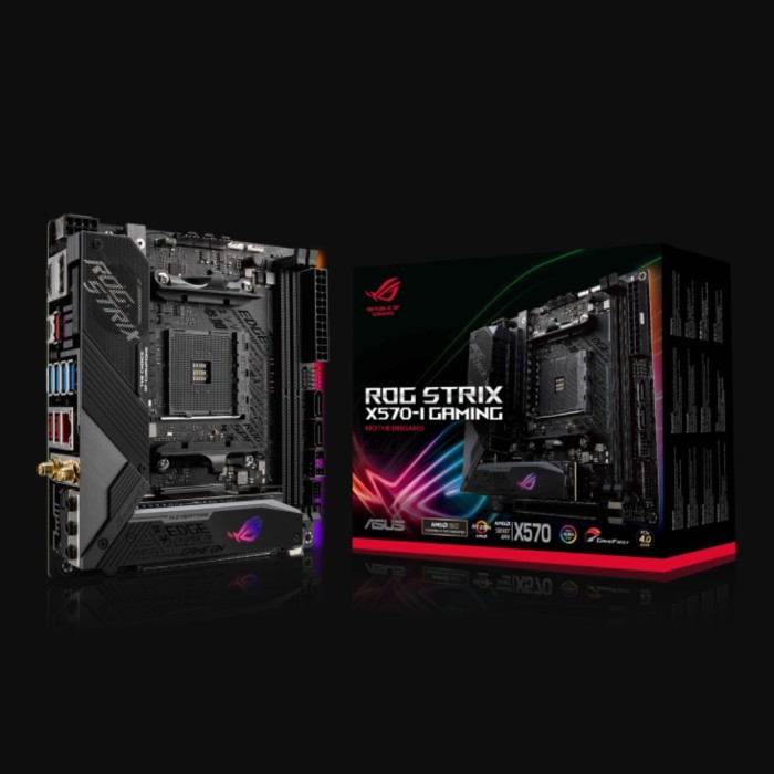 Jual MAINBOARD / MOTHERBOARD AM4 ASUS ROG STRIX X570I GAMING ( ITX ...