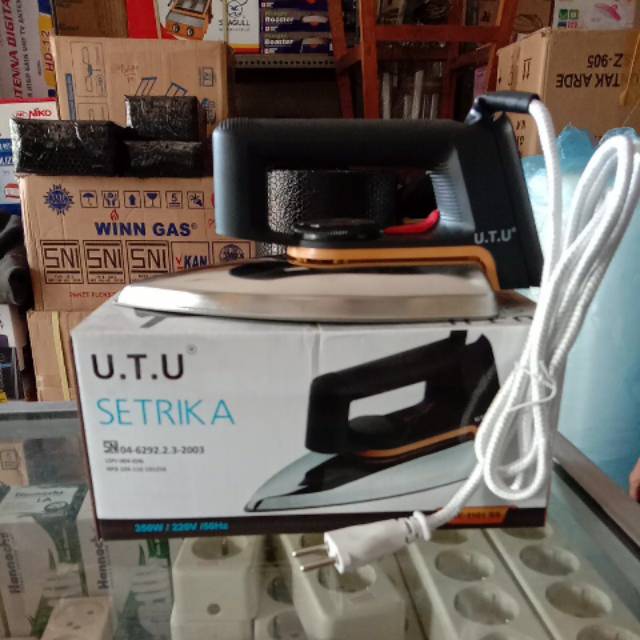 Jual UTU SETRIKA BAJU SE-1101 (STAINLESS STEEL) / ELECTRIC IRON ...