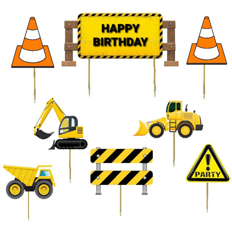 Jual Topper Cake/Cupcake Tambah Nama, Hiasan Kue Ulang Tahun, Motif ...